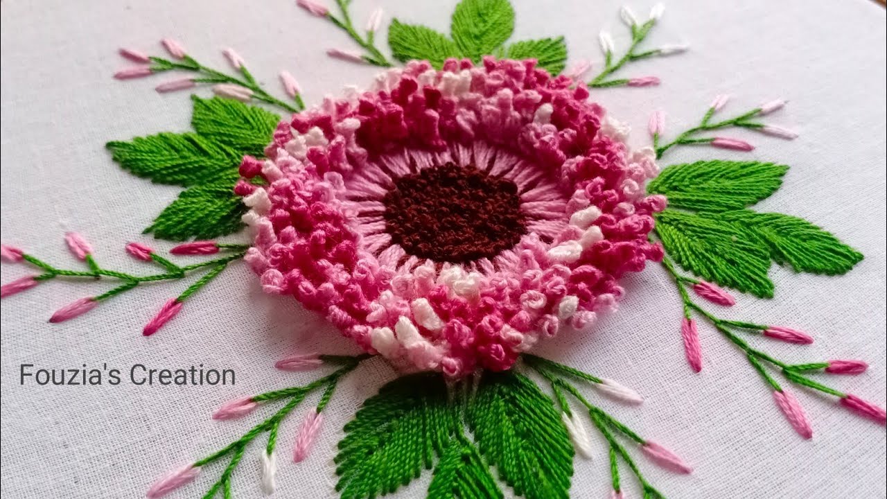 Brazilian Embroidery Flower Patterns
