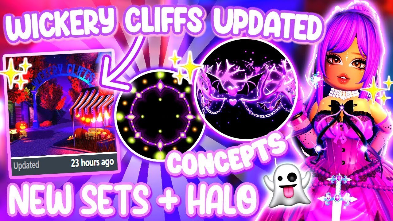 WICKERY CLIFFS UPDATED!!👻 NEW SETS + HALO CONCEPTS!!🌟 - YouTube