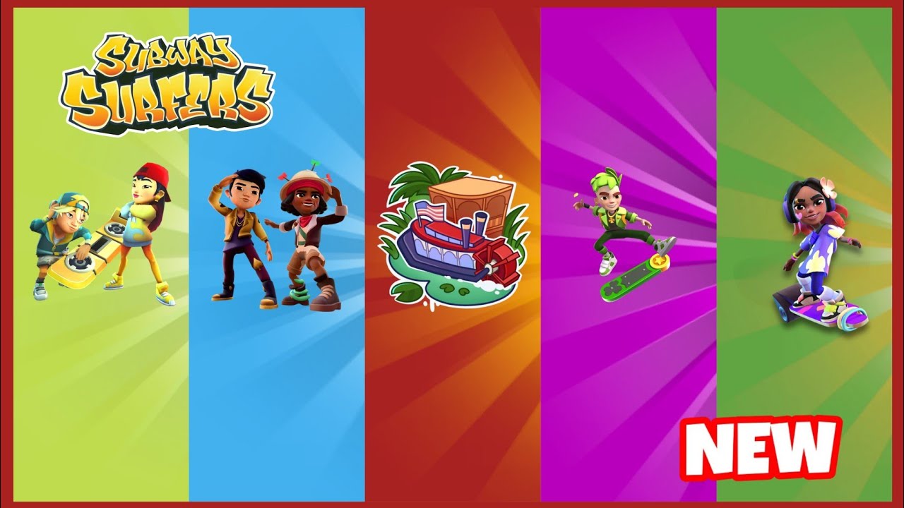 SUBWAY SURFERS 5 DIFFERENT CITIES IN 5 DIFFERENCE CHALLENGE - YouTube