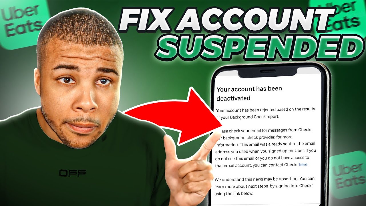 EASY FIX | How to Fix Uber Eats Account Deactivated or Suspended | UBER EATS 2024 - YouTube