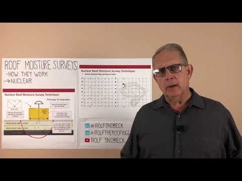 Nuclear Roof Moisture Surveys—How they work - YouTube