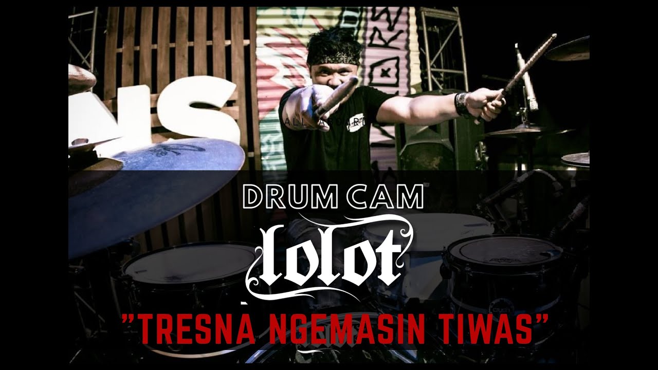 LOLOT Band LIVE @ BIKA FEST 2019, HENDRA DWIARTHA DRUM CAM "TRESNA ...