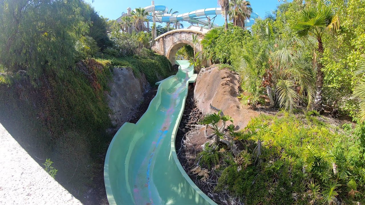 DANGEROUS WATERSLIDE - Rapids | Aqualand Costa Adeje [DEFUNCT] - YouTube