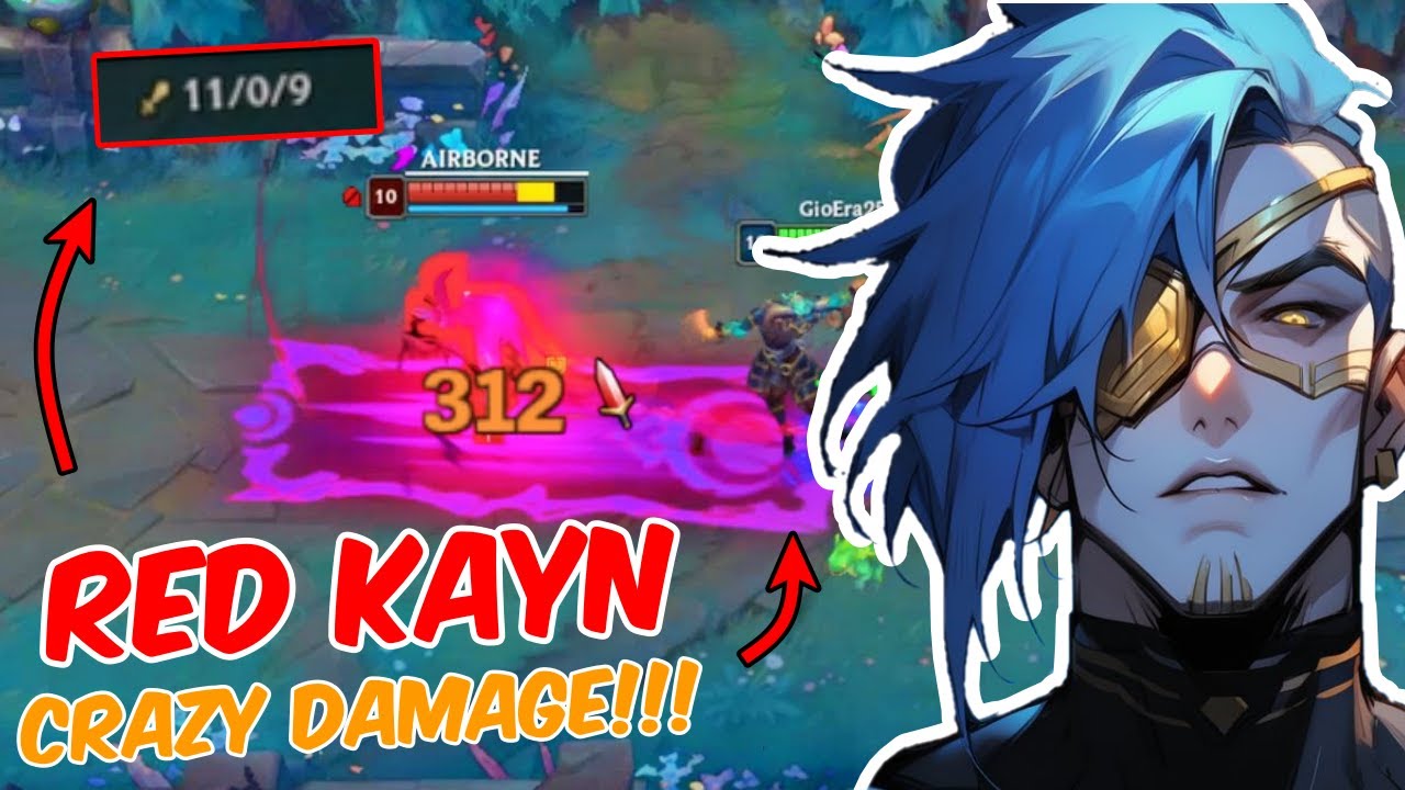 Carry Your Games With This Crazy High Damage Red Kayn Build!!! - Red ...