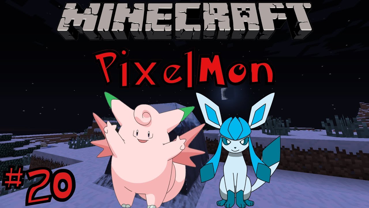 Minecraft: Pixelmon: Shiny Clefable & Glaceon Finally! |Ep.20| - YouTube