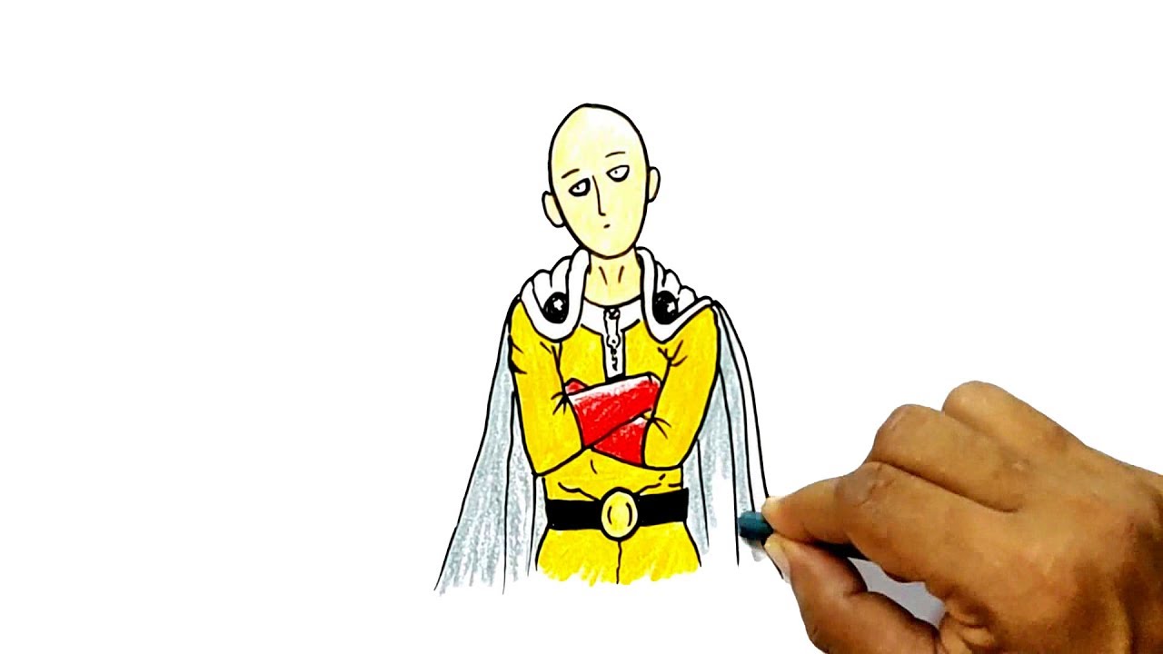 How to Draw One Punch Man - YouTube
