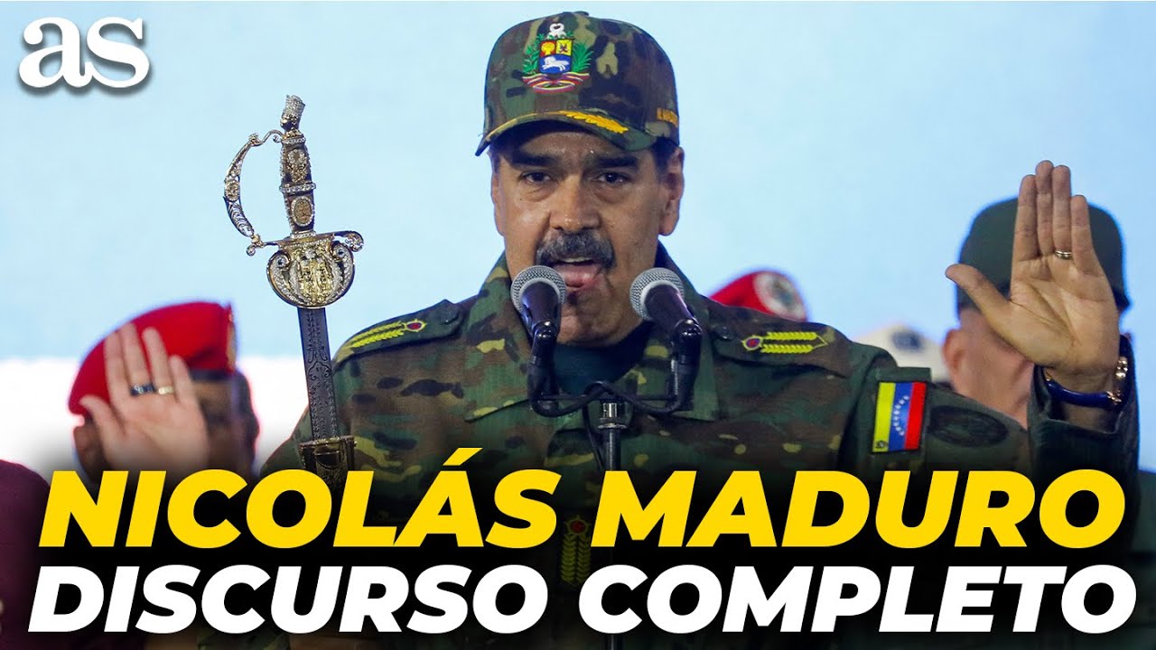 NICOLÁS MADURO: DISCURSO COMPLETO mientras ESTADOS UNIDOS AUMENTA la ...