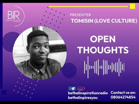 Open Thoughts | Love Culture - YouTube