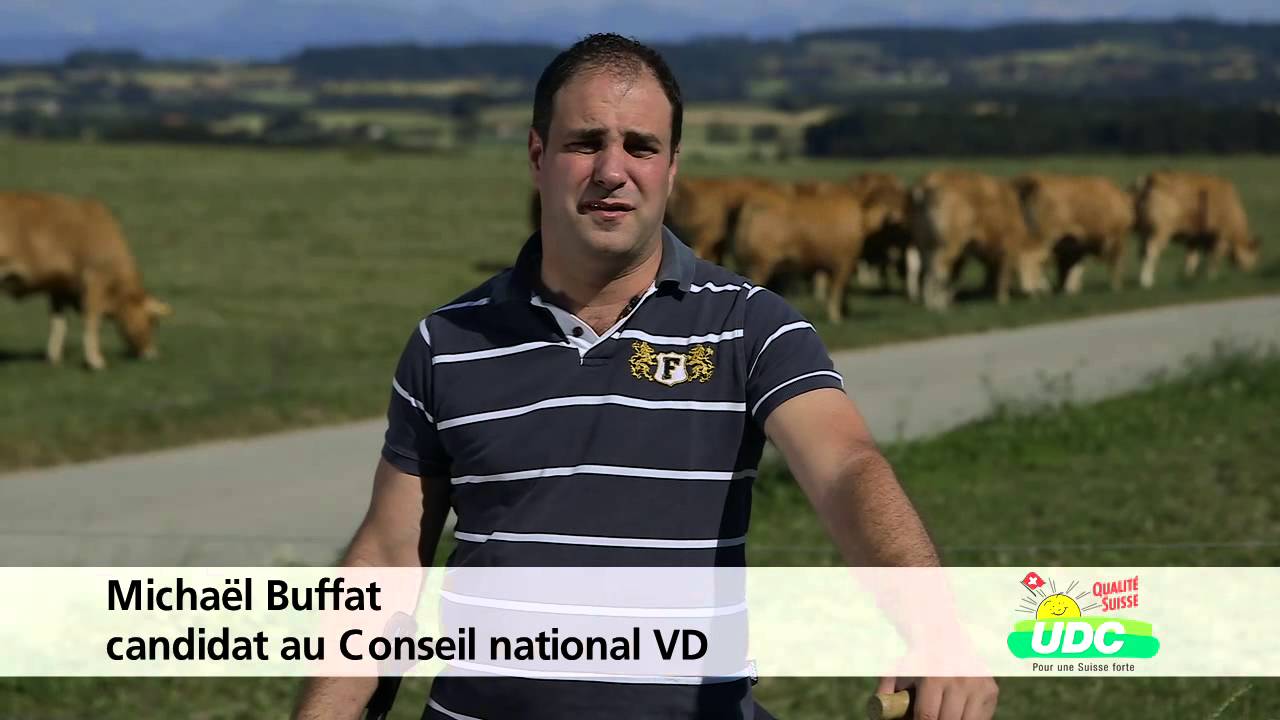 Candidat au Conseil national: Michaël Buffat (VD) - YouTube