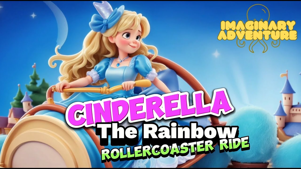Cinderella The Rainbow Rollercoaster Ride l Children Story l Bedtime ...