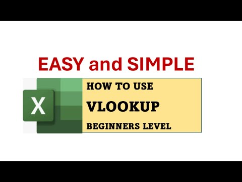 EASY EXCEL: Mastering VLOOKUP for Beginners - YouTube