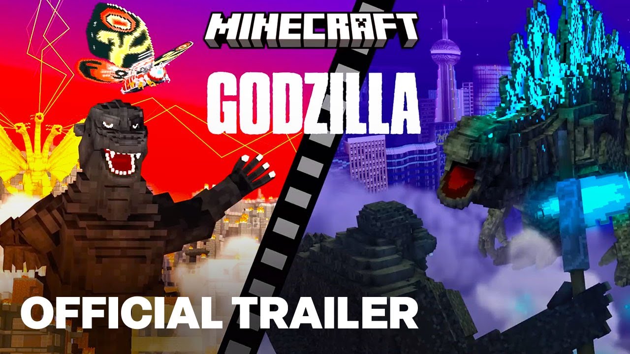 Minecraft Godzilla DLC Trailer - YouTube