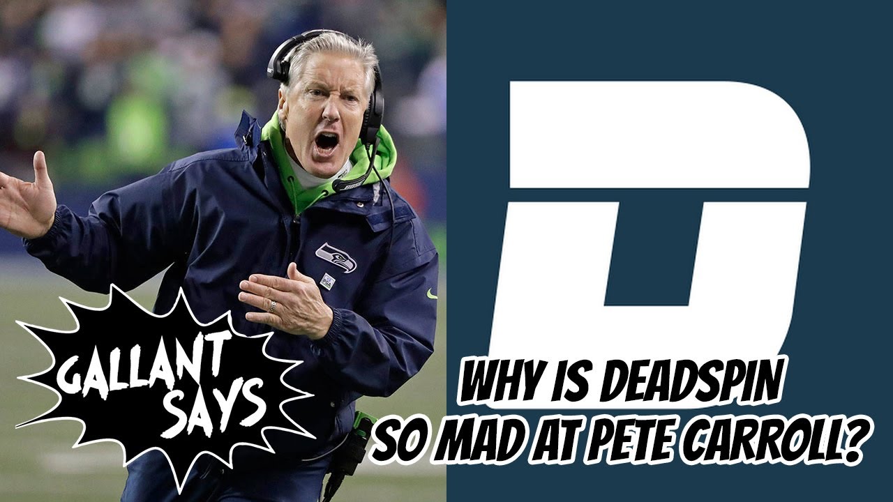 Deadspin wants Pete Carroll to SHUT UP. - YouTube