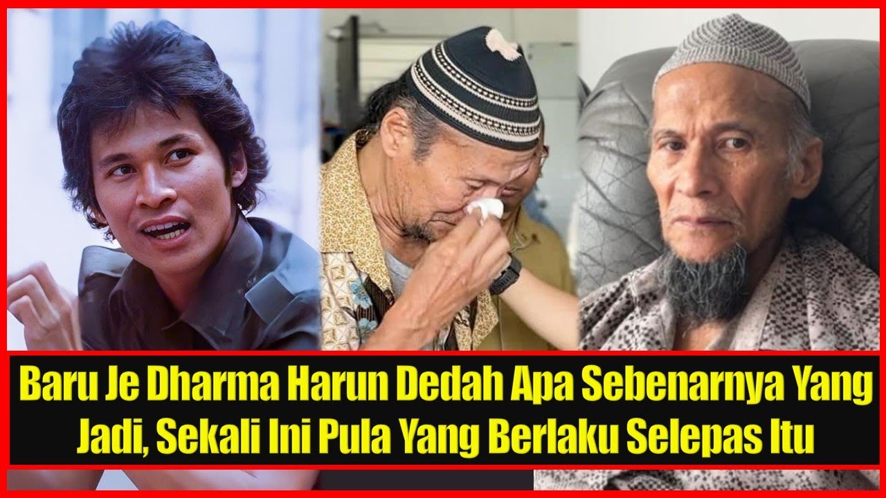 Baru Je Dharma Harun Dedah Apa Sebenarnya Yang Jadi, Sekali Ini Pula ...