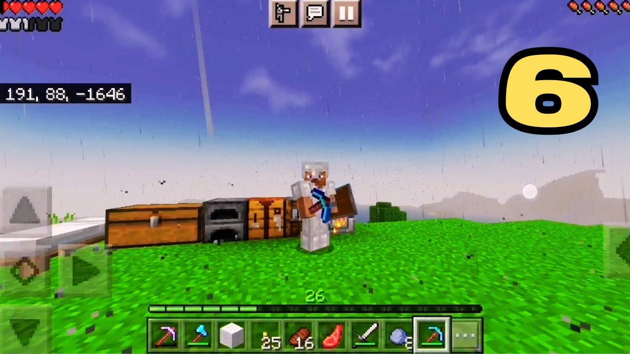 FULL HIERRO |SUPERVIVENCIA MINECRAFT | CAPITULO 6 - YouTube