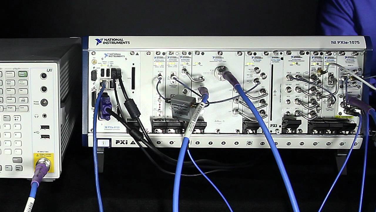 Head to Head: NI PXIe-5665 Versus Traditional Boxed Instruments - YouTube