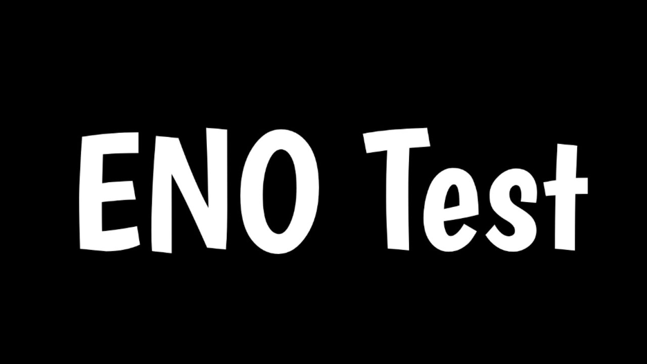Exhaled Nitric Oxide Test | Diagnosing Asthma | ENO Test For Asthma ...