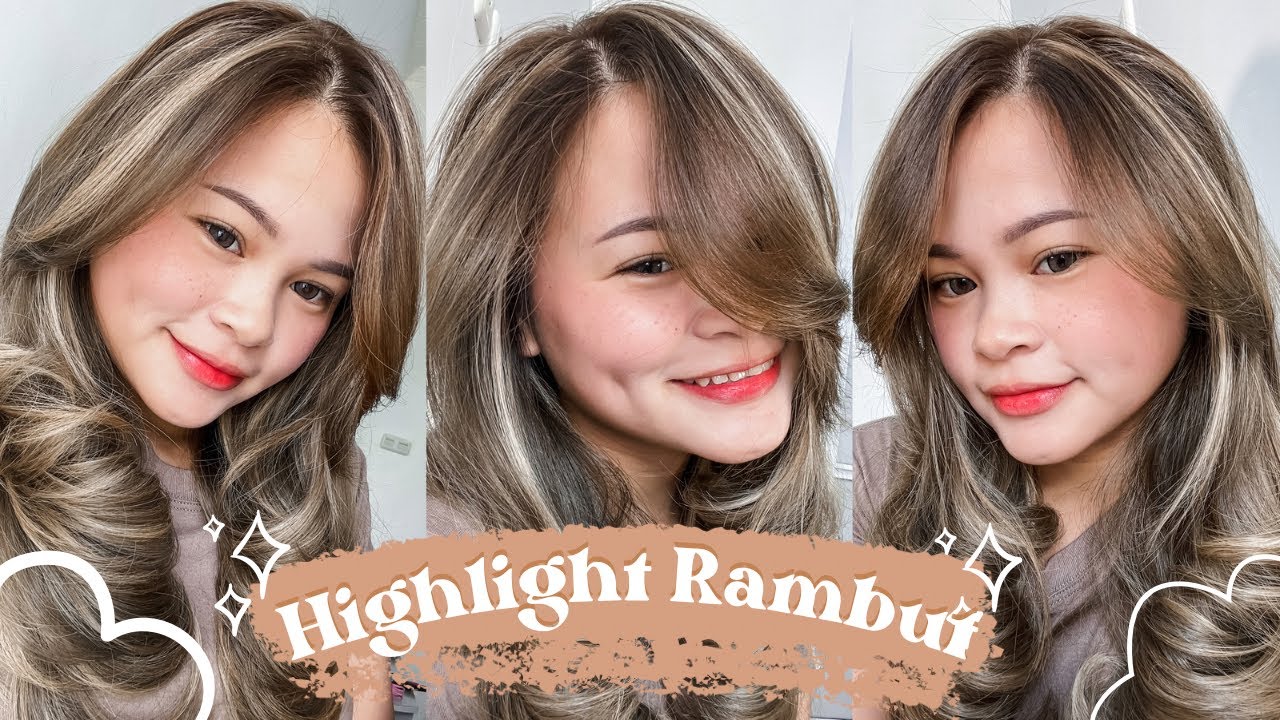 Tutorial highlight rambut sendiri dirumah | how to highlight your hair ...