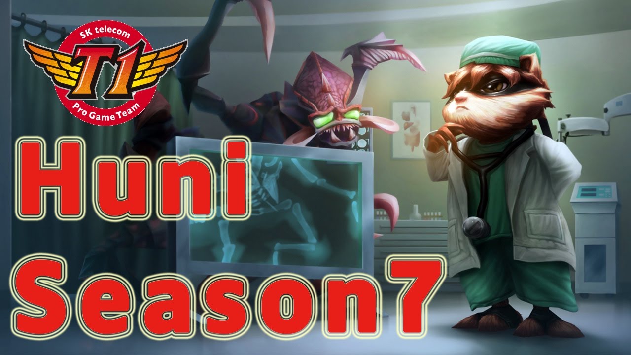 SKT T1 Huni Kennen TOP vs Gangplank Patch 6.24 - YouTube