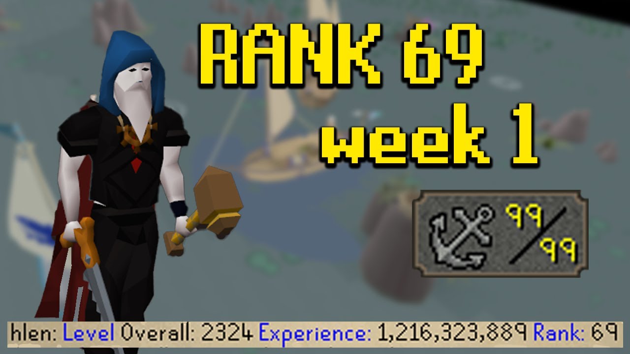 WEEK 1 SAILING GRIND - OSRS Progression video #9 - hlen - YouTube