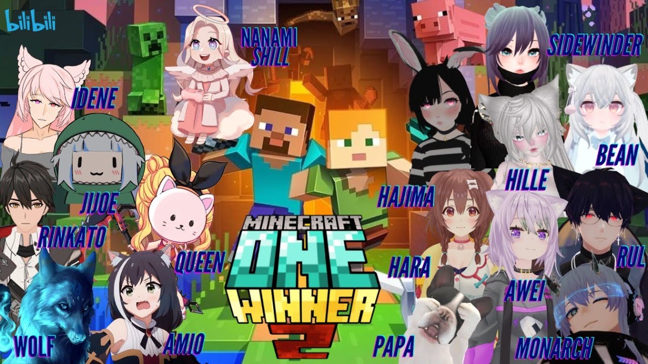MINECRAFT ONE WINNER 2 (mini event) WITH VRCHAT FAMILY!!! - YouTube
