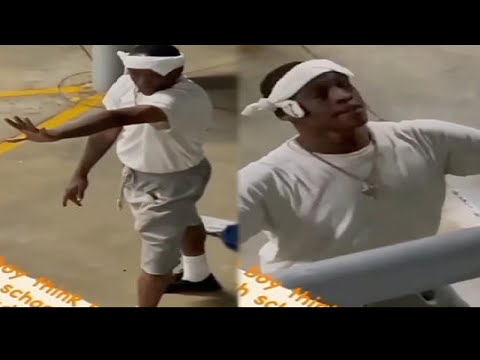 What's Going On? Someone's Baby Father Was Behind Walls Putting On A New Years Show For Cellmates!