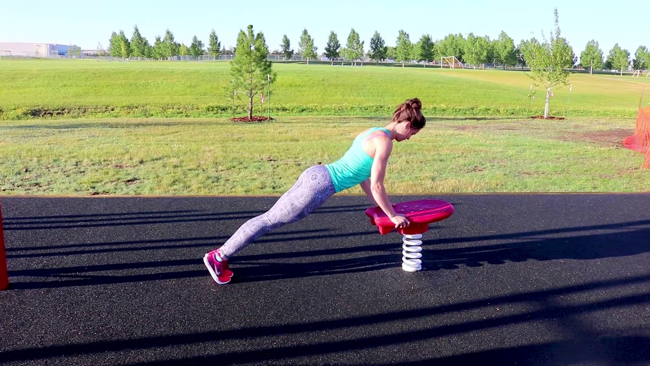 William F Lede Park - Outdoor Fitness Park - Balance Board 1 - YouTube