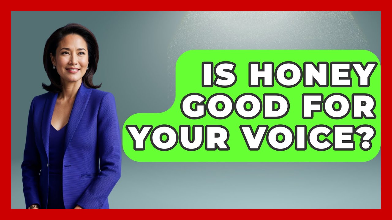 Is Honey Good For Your Voice? - Ear Nose Throat Expert - YouTube
