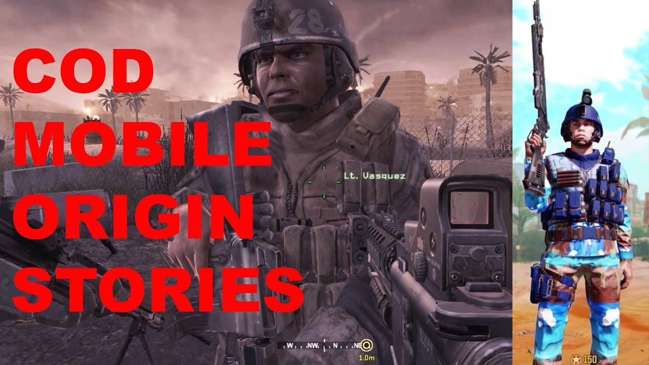 Lt Vasquez: the ugliest character in @callofdutymobile ? - YouTube