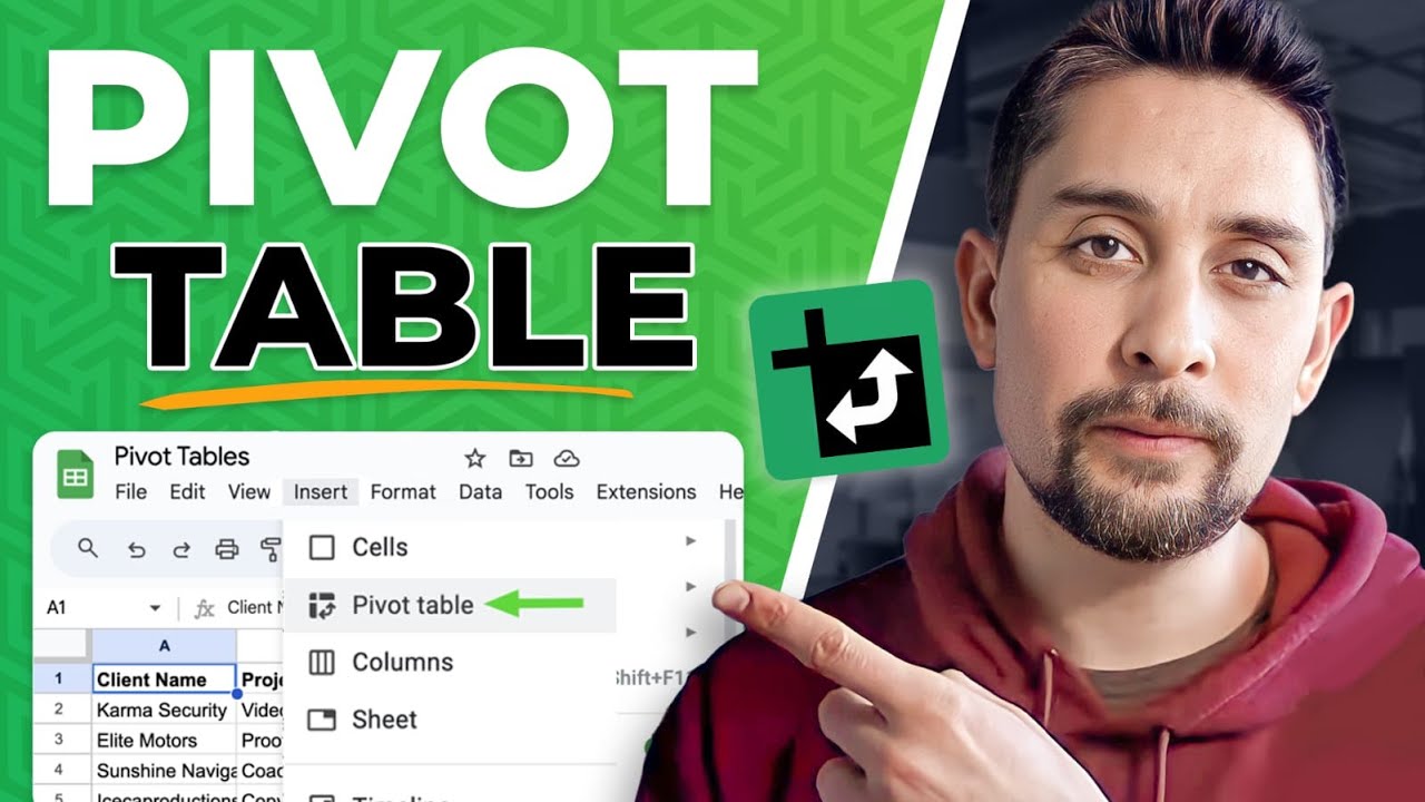 How To Use Pivot Table Google Sheets YouTube How To Use Pivot Table Google Sheets YouTube