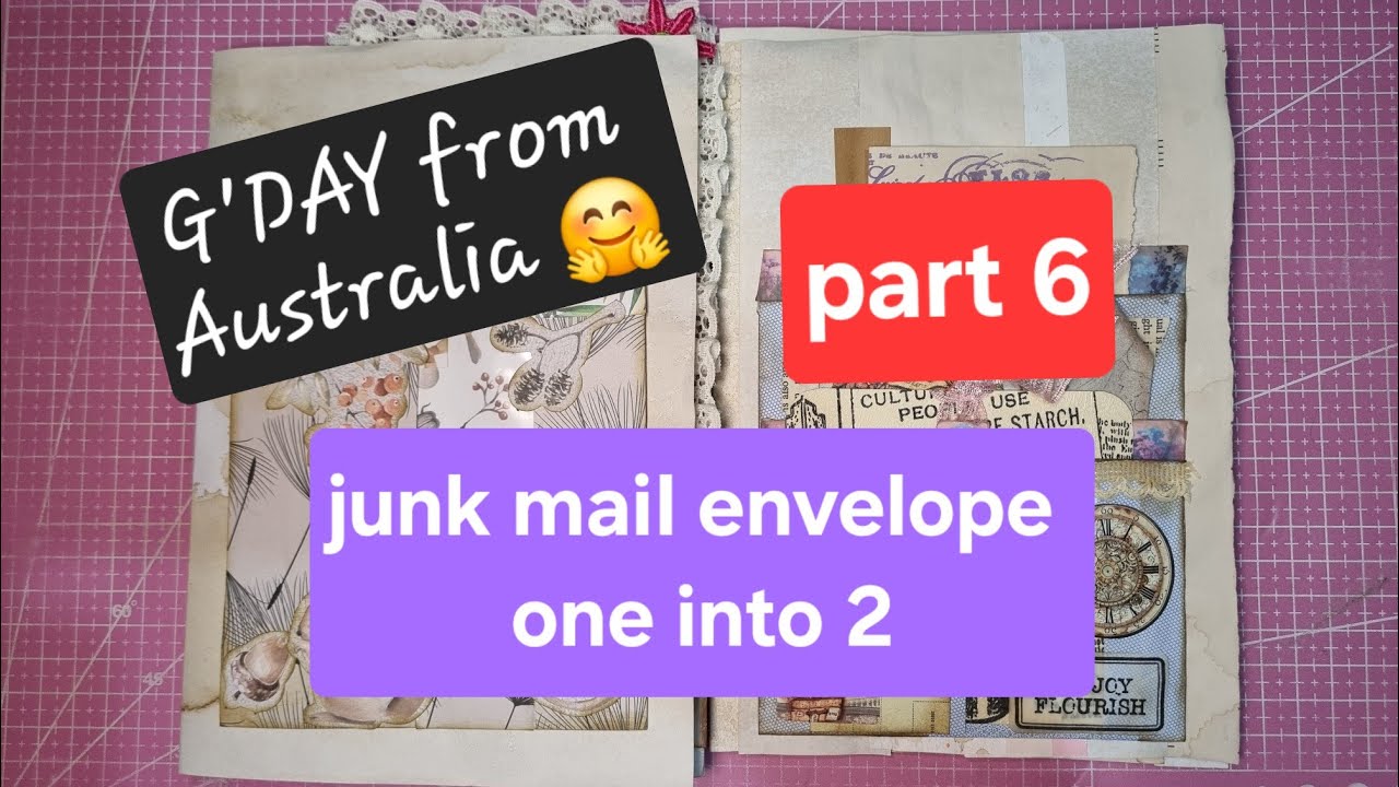 #diy junk mail envelopes - YouTube