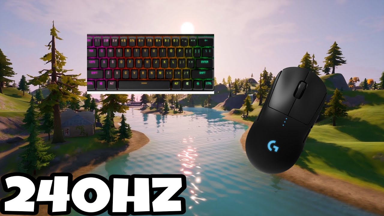 Apex Pro Mini Fortnite ASMR 240hz Gameplay - YouTube