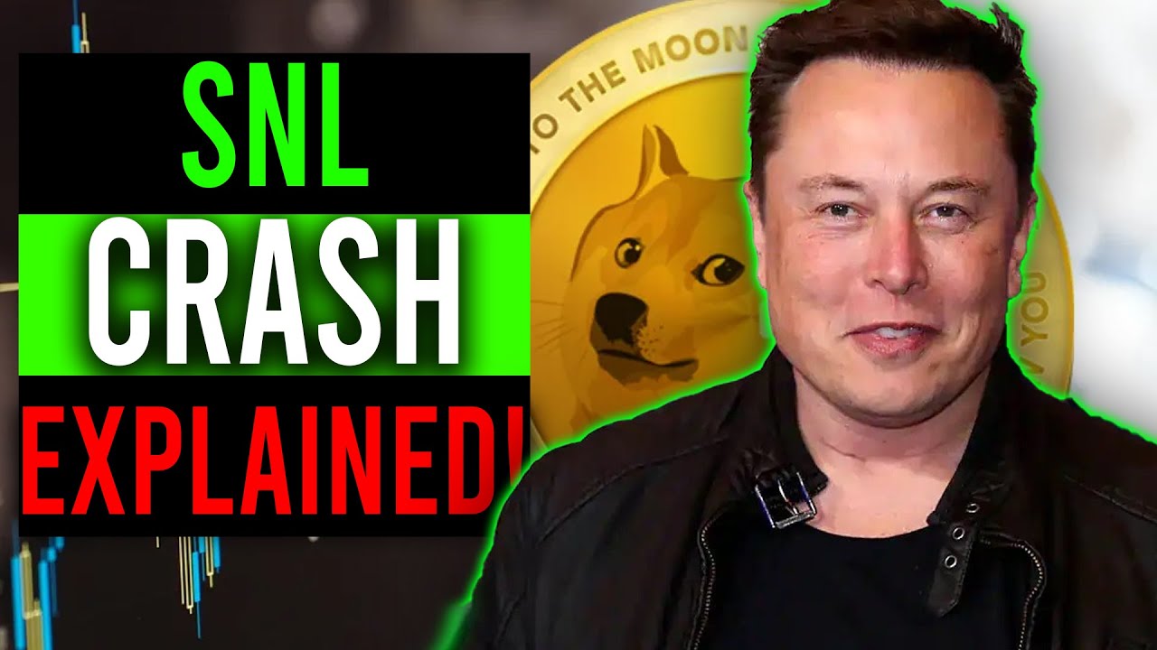 DOGECOIN SNL CRASH EXPLAINED! WHY DID DOGE CRASH? (DOGECOIN PRICE ...
