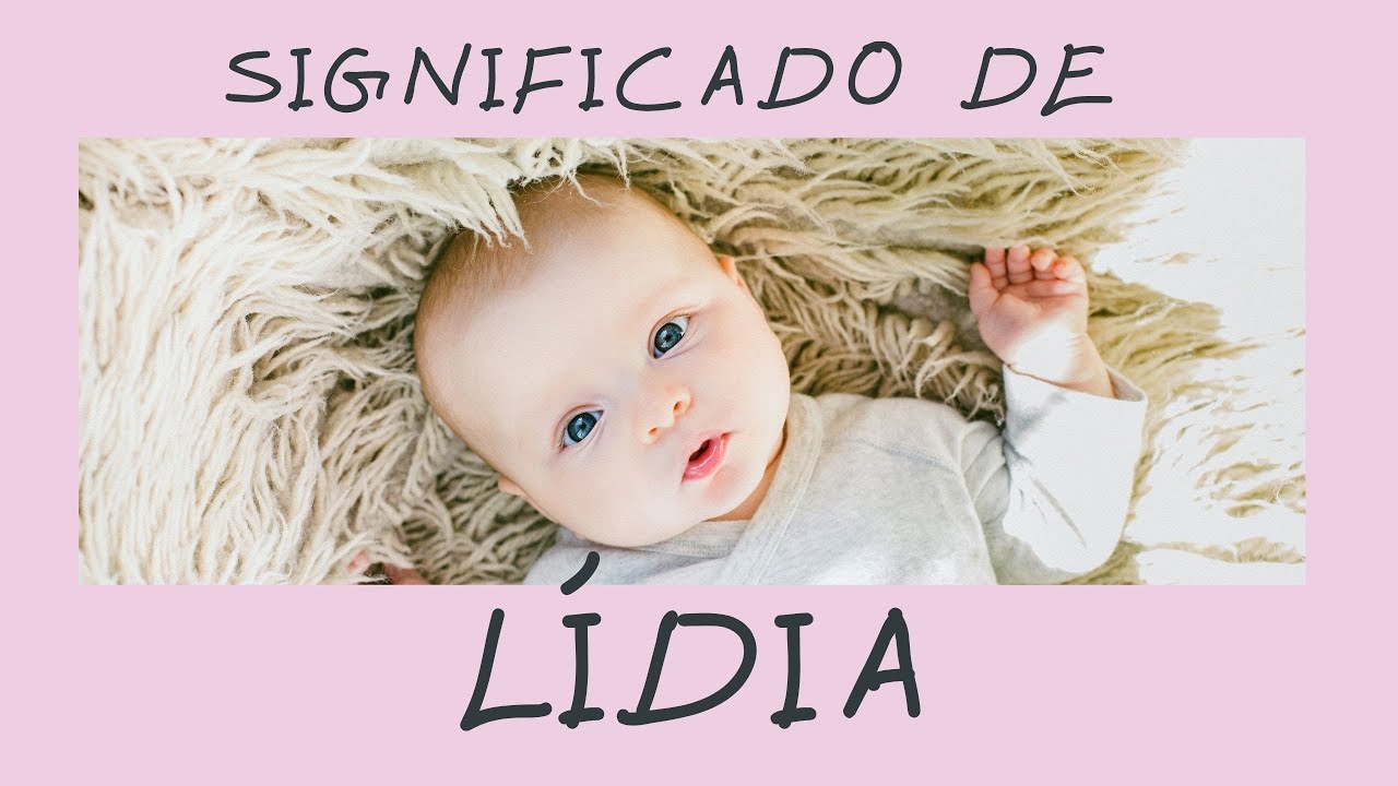 LÍDIA significado e origem - YouTube
