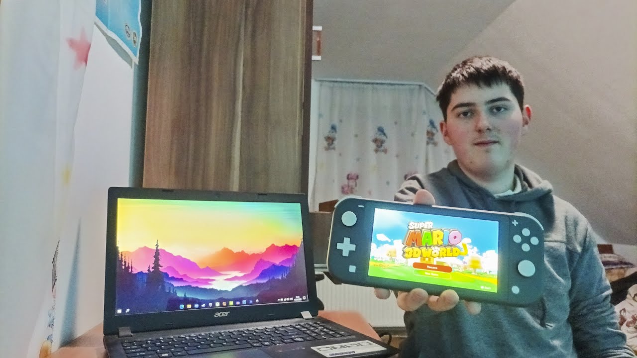 Unboxing Nintendo Switch Lite + Upgrade la laptop - YouTube