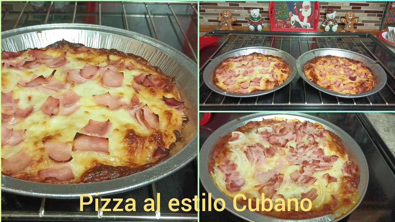 Receta para hacer masa para pizza al estilo Cubano - YouTube