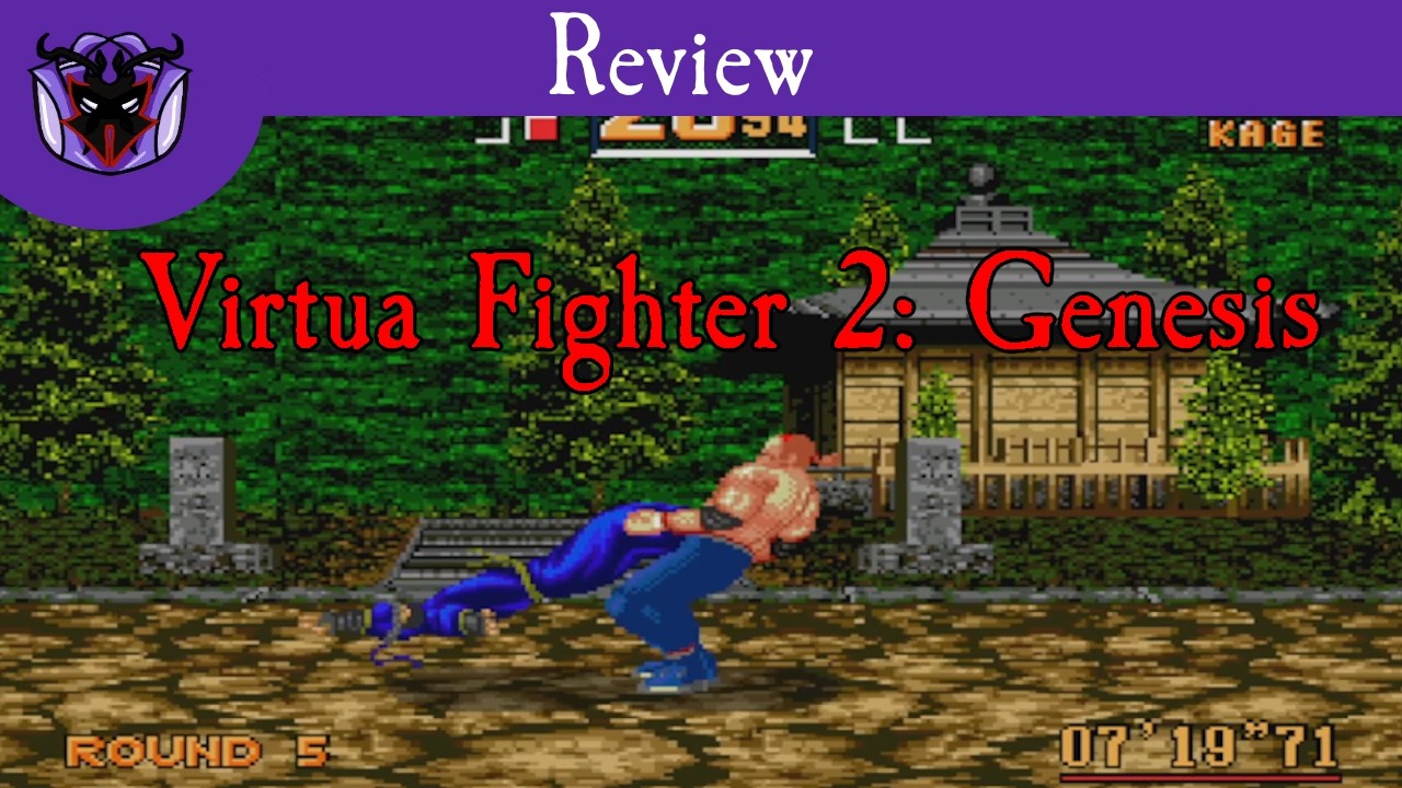 THIS IS SUCH A STRANGE PORT! Virtua Fighter 2: Genesis. City State ...