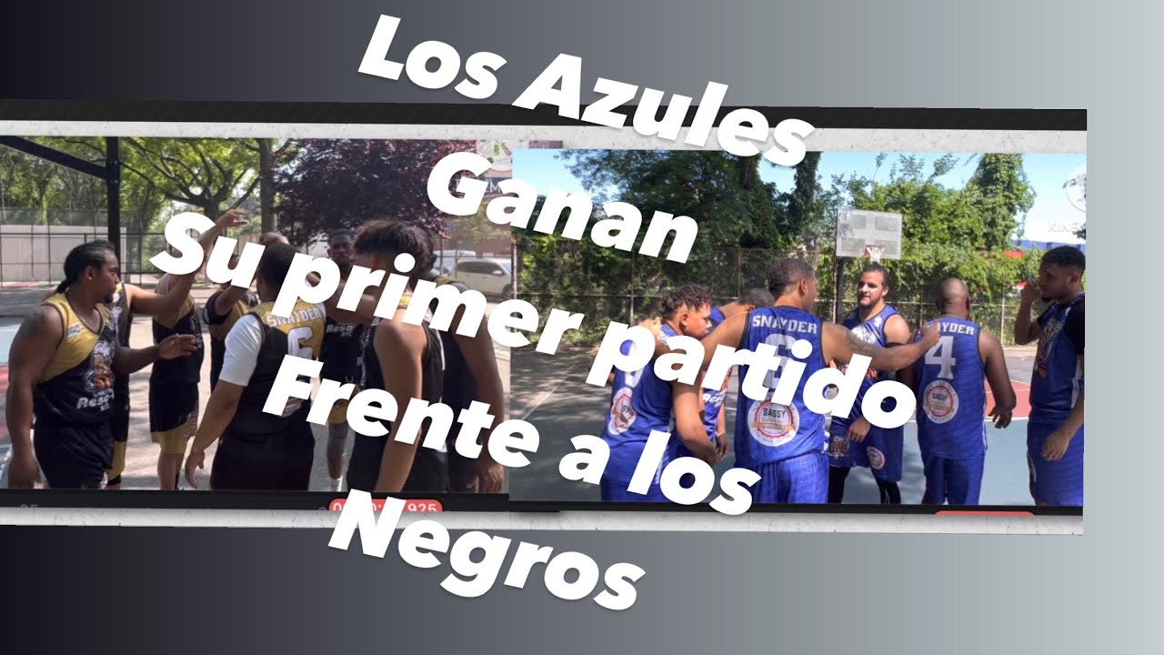 Azules Vs negros - liga los Resa K-O - YouTube