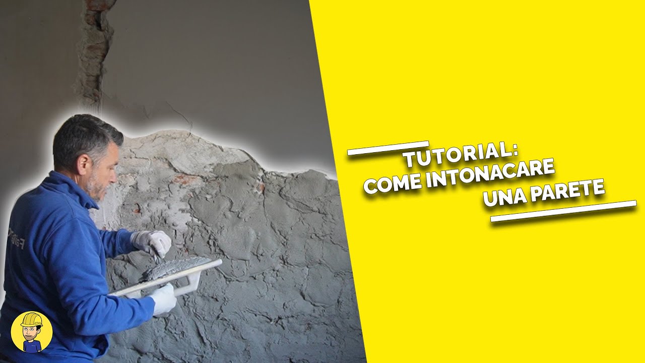 Come INTONACARE un MURO interno. Vediamo come fare a intonacare un muro ...