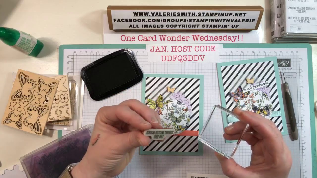 One Card Wonder Wednesday January 2, 2019 - YouTube