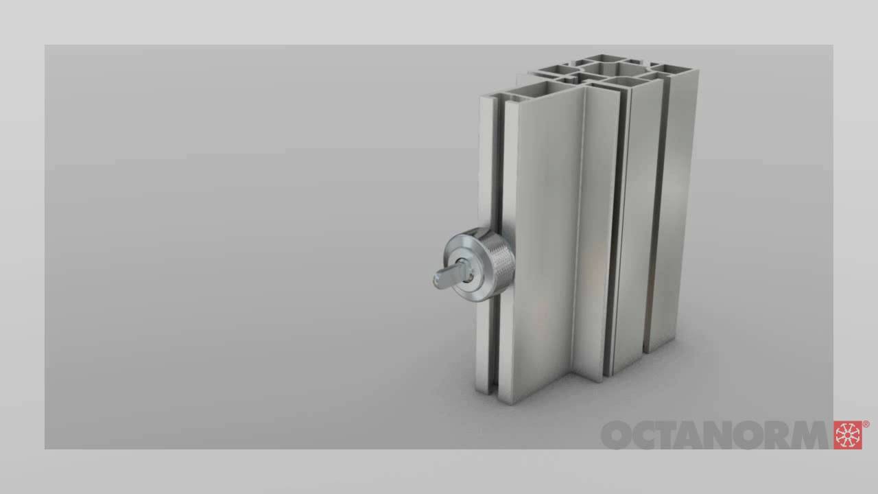 OCTANORM® . Maxima Light . M 1478 Fixing set - YouTube