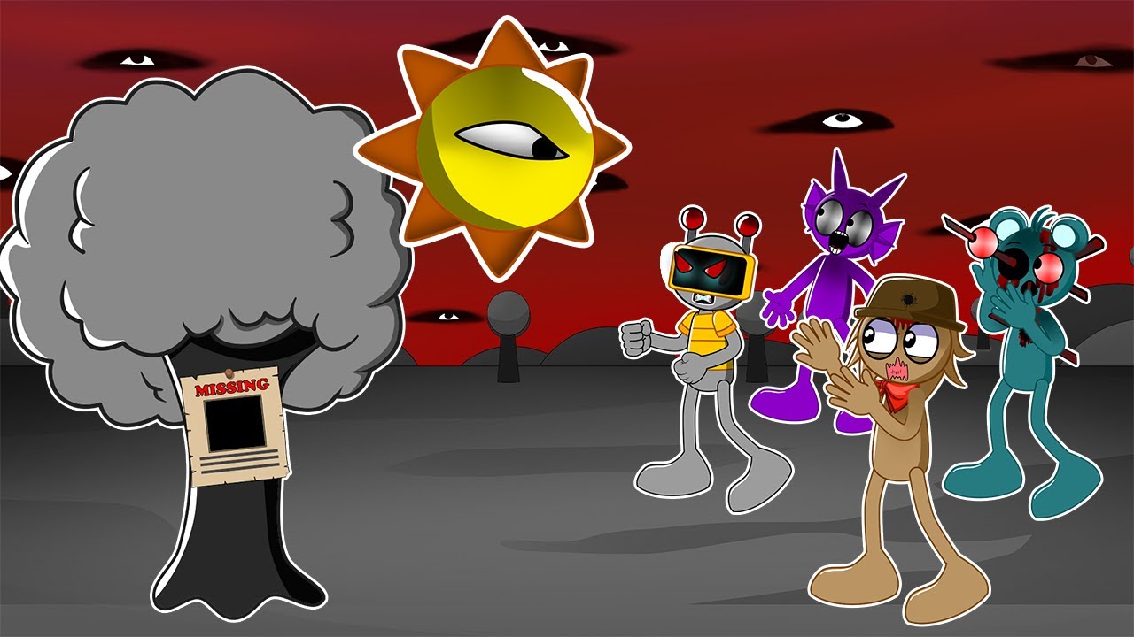 Mr. Tree x Mr. Sun VS nIncredibox Sprunki | Cartoon Animation - YouTube