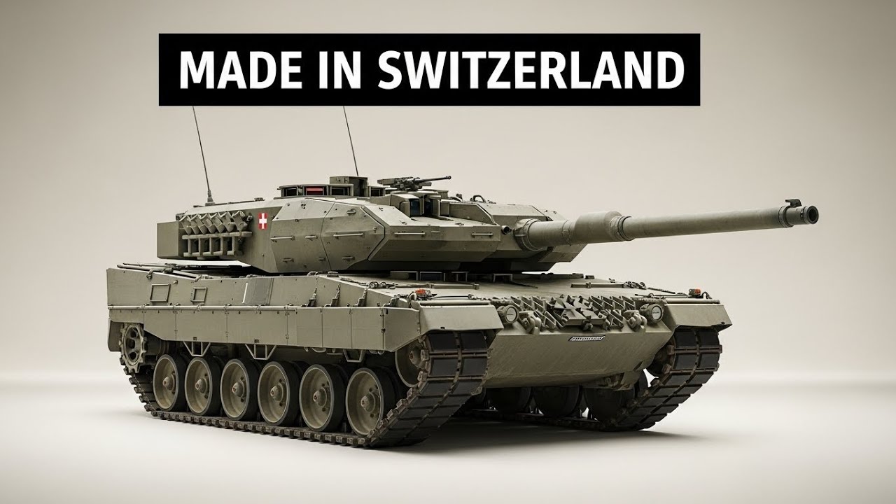 Every Switzerland Tank Ever Made - From Renault FT TO Leopard 2 - YouTube