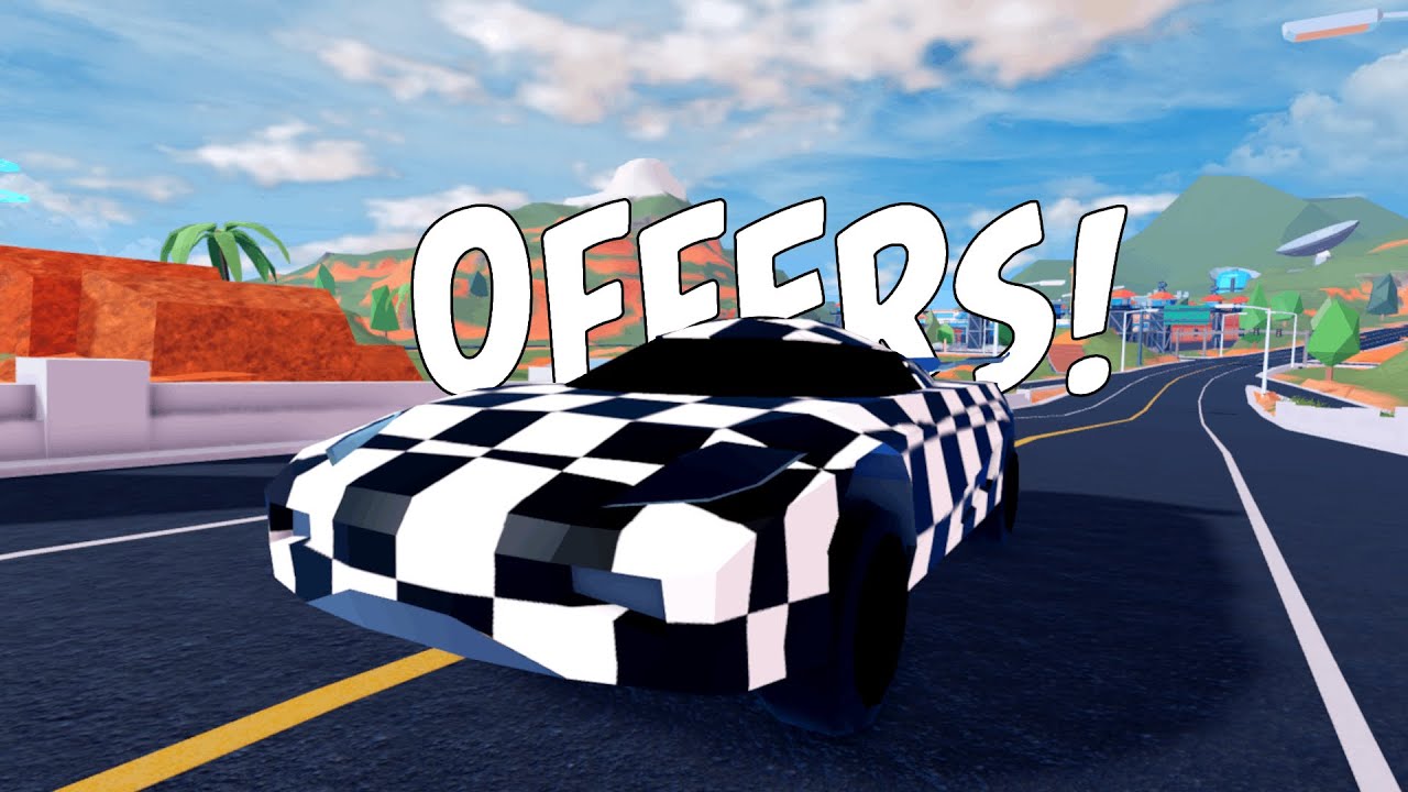 What Do People Offer For Checkers? (Roblox Jailbreak) - YouTube