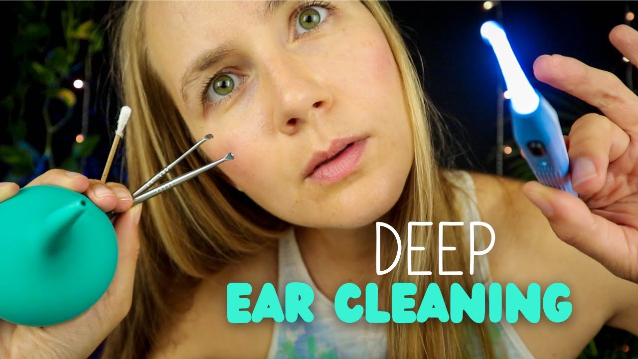 ASMR Deep Inner Ear Cleaning That Tickles Your Brain 🧠 - YouTube