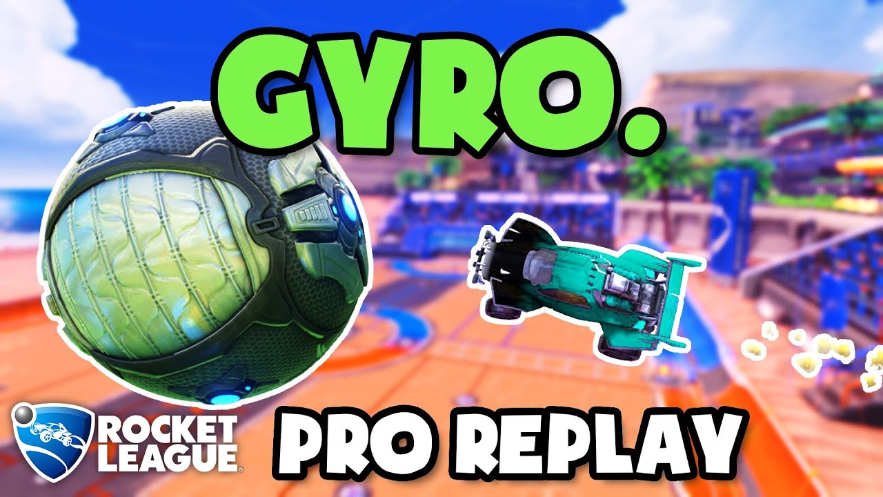 Gyro. Pro Ranked 2v2 POV #100 - Rocket League Replays - YouTube