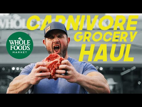 Carnivore Grocery Haul Whole Foods | Mark "Smelly" Bell - YouTube