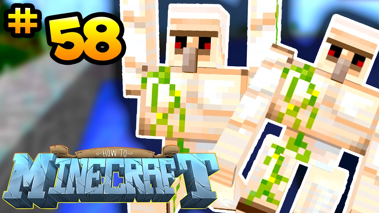 Baby Villager Minecraft Iron Golem How To Breed Villagers In