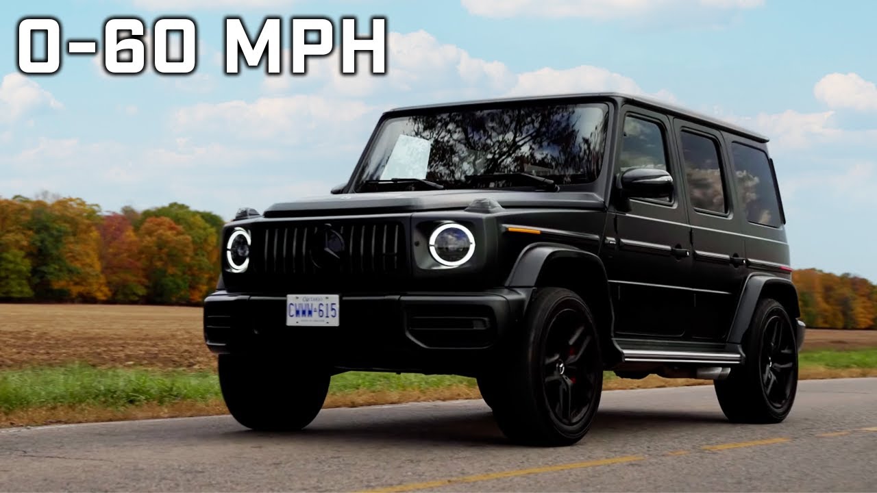 How Fast? 0-60 MPH | Mercedes-AMG G 63 (G Wagon) - YouTube