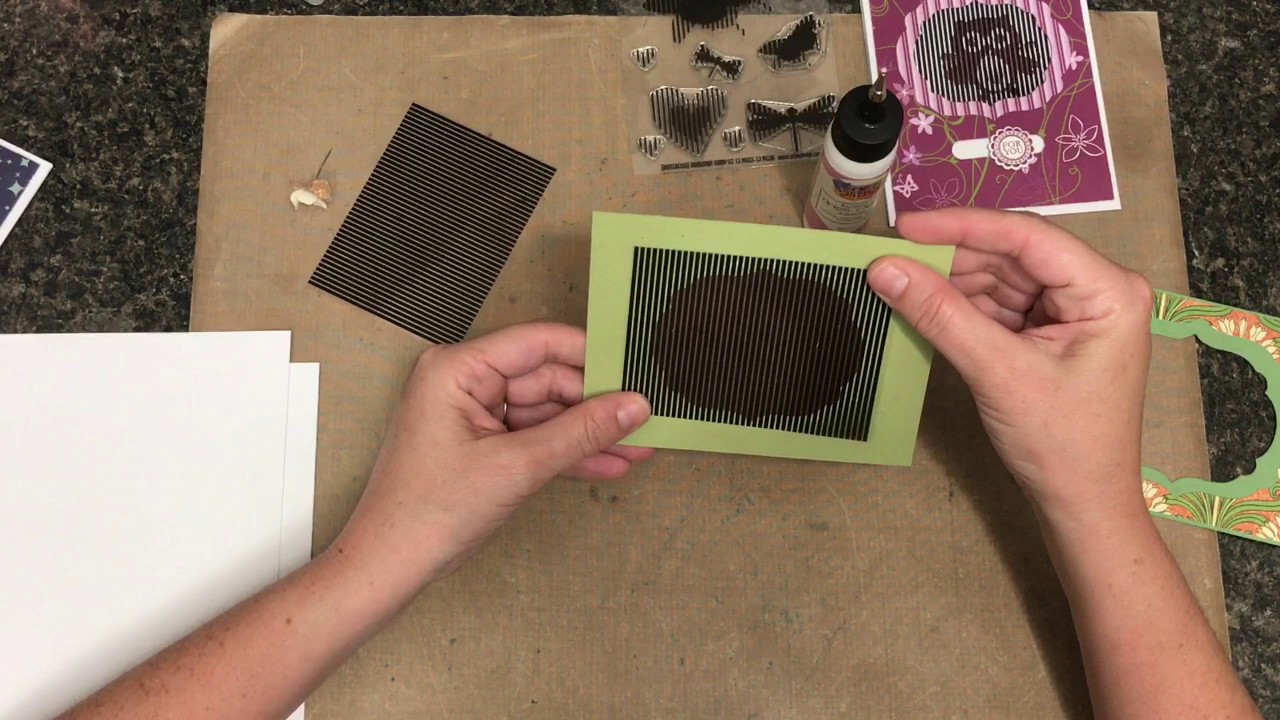 Animation Card Tutorial using Uchi's Design Stamps - YouTube
